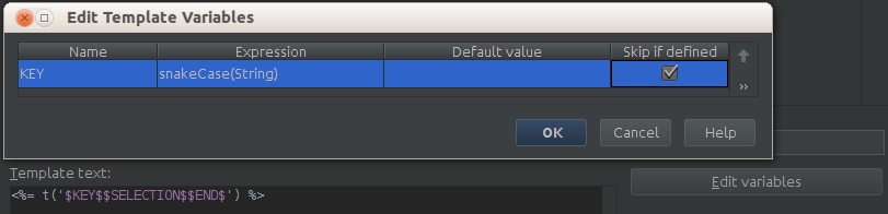 How to "Surround with live template" and change $SELECTION$ ? – IDEs Support (IntelliJ Platform ...